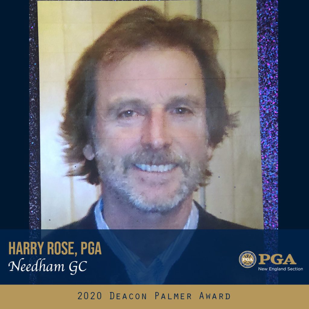 Harry Rose Is Deacon Palmer Award Recipient – New England